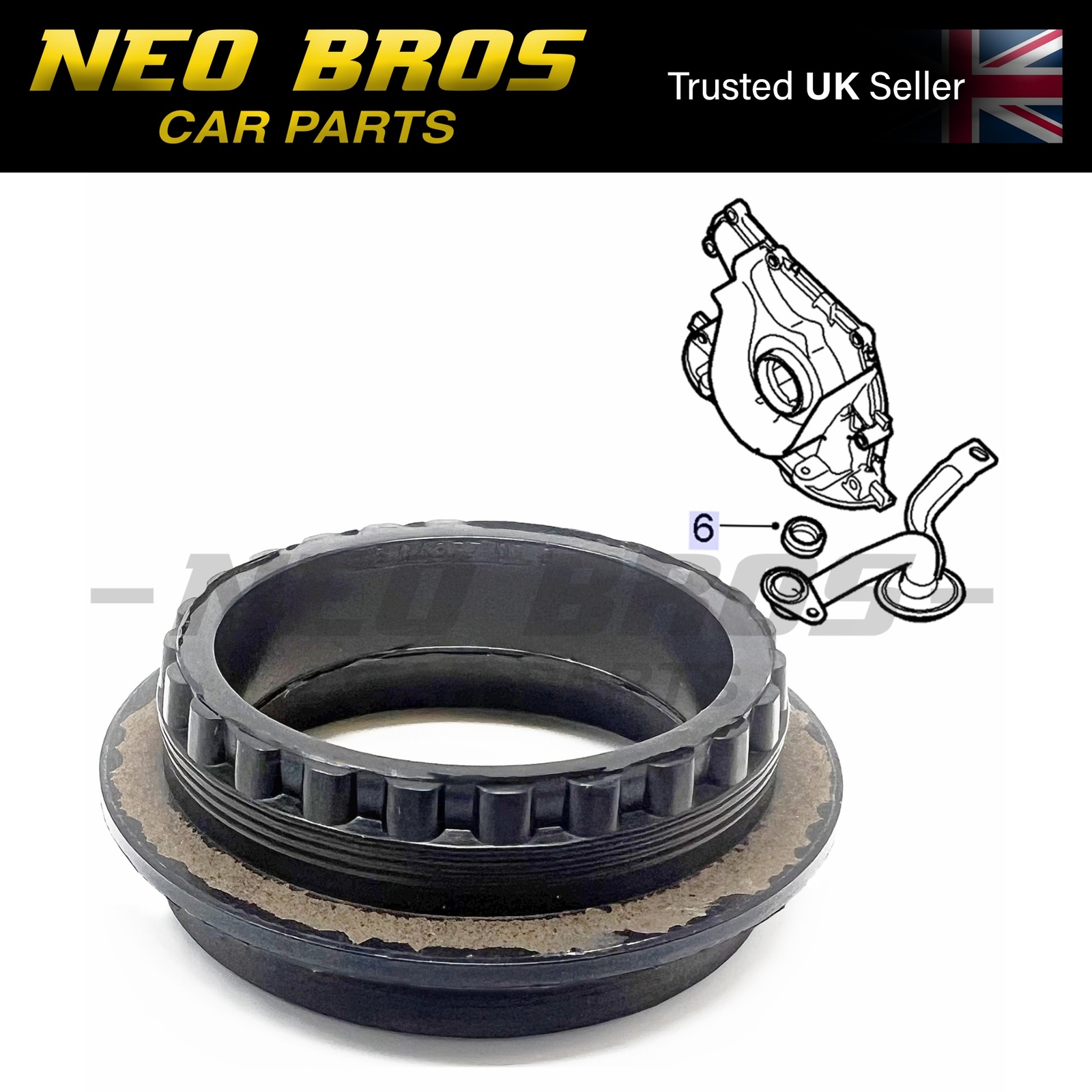 OE O Ring Seal Gasket Suction Pickup Pipe Oil Pump Saab 9-3 1.9 TTiD ...