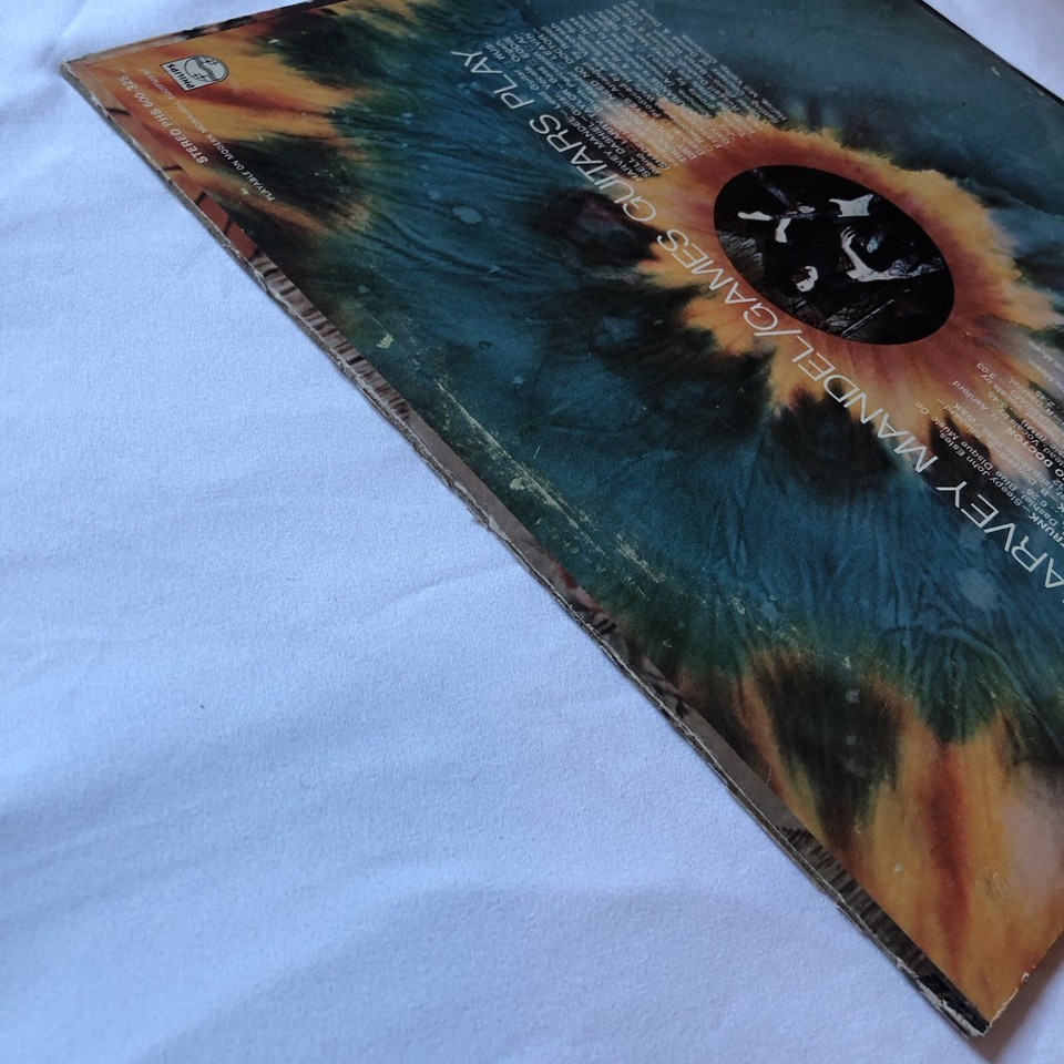 Psych Blues Rock Fuzz Harvey Mandel Games Guitars Play LP Worn Cover VG ...