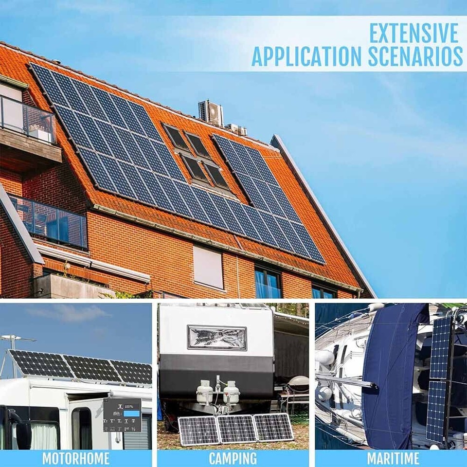 Solar Panel Mounting AdjustableBrackets Angle Tilts Mount Fixing Wall ...