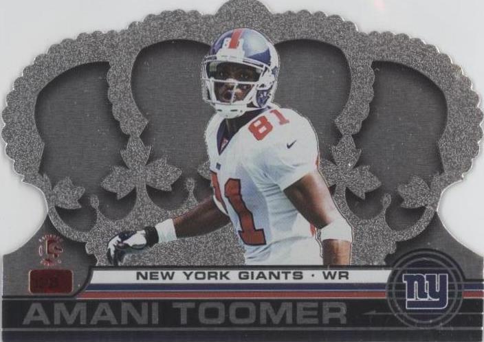 2001 Pacific Crown Royale - Amani Toomer #93 Limited Series /25 for ...