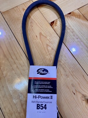 Gates B54 Industrial Accessory Drive V Belt - | eBay