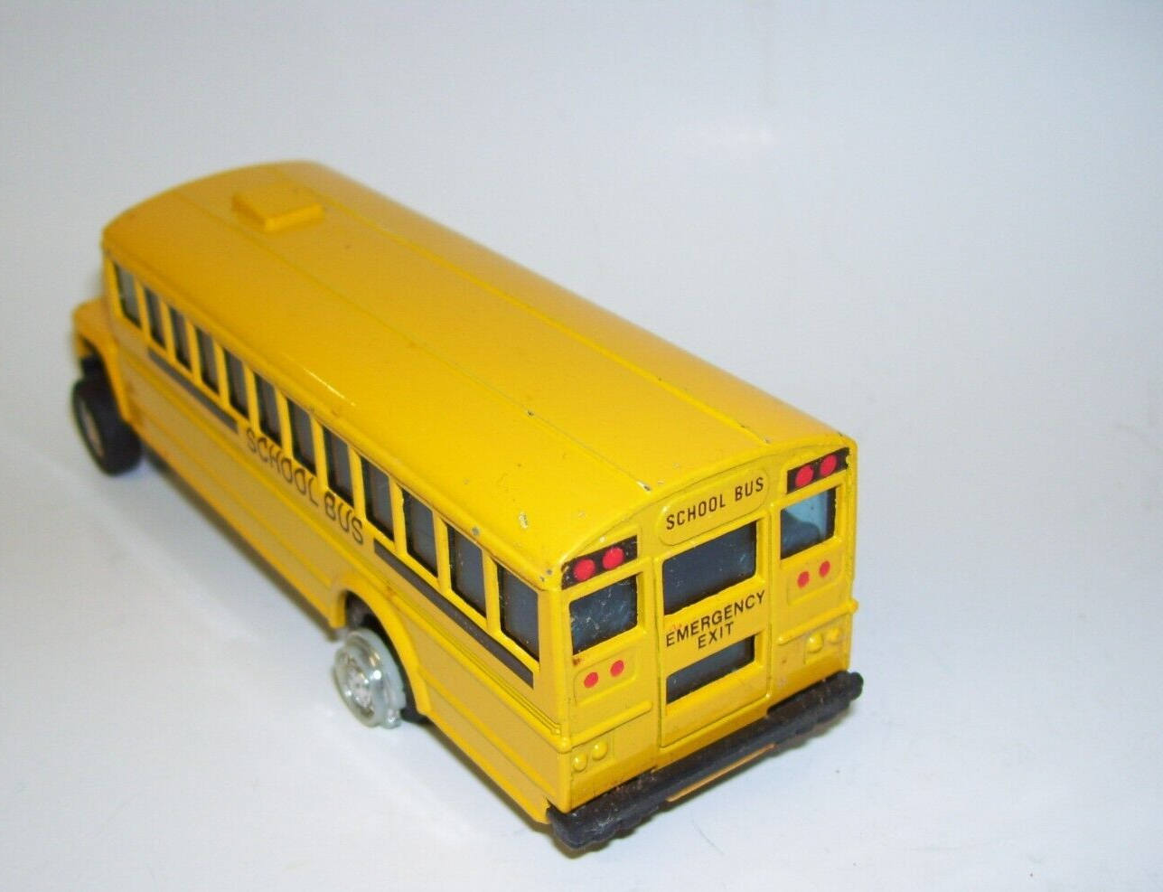 Vintage Diecast Yellow School Bus Figure | eBay