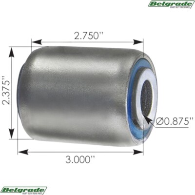 MR830UB Silent Block Poly - Flex Air Models, Spring Eye | eBay