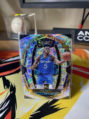 2018-19 Panini Select Scope Prizm Mo Bamba #152 Rookie RC Orlando Magic ...