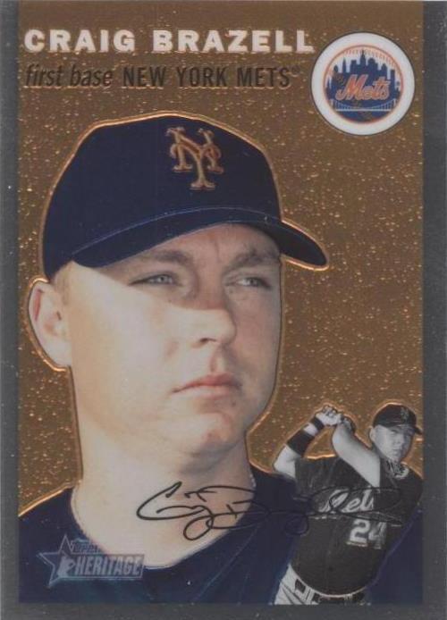 2003 Topps Heritage - Chrome Craig Brazell #THC41 /1954 (RC) for sale ...