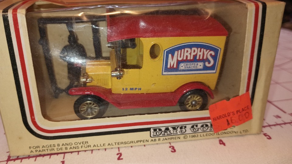 Murphys Snacks And Crisps Lledo Delivery Truck | eBay