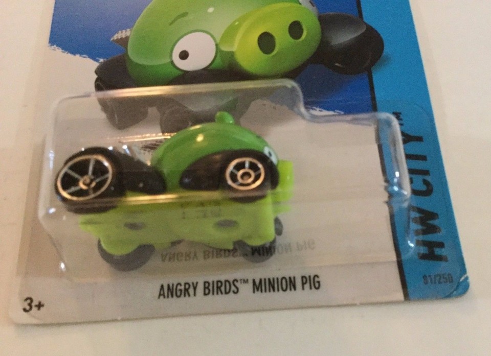 2013 Hot Wheels HW City Angry Birds Minion Pig | eBay