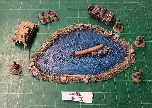 28mm 15mm Warhammer 40k,Bolt action FOW WW2 wargaming Lake #1 | eBay