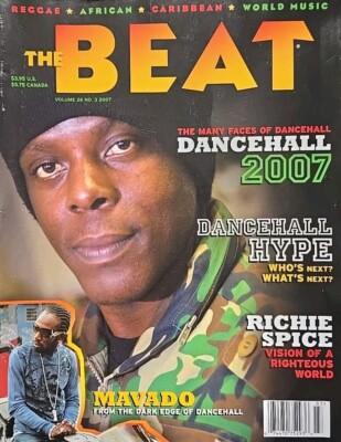 The Beat Reggae & African Music Magazine 2007 Dancehall Richie Spice ...
