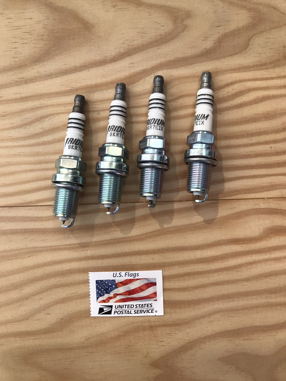4x NGK 2667 Iridium IX Spark Plugs BKR7EIX for Audi BMW Honda Civic ...