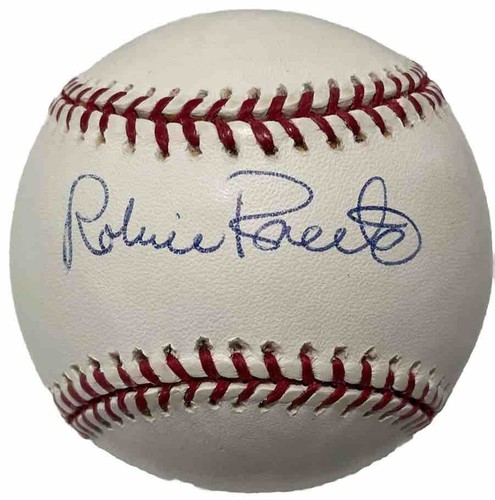 ROBIN ROBERTS SNOW WHITE SIGNED AUTOGRAPHED OMLB BASEBALL WITH PSA COA ...