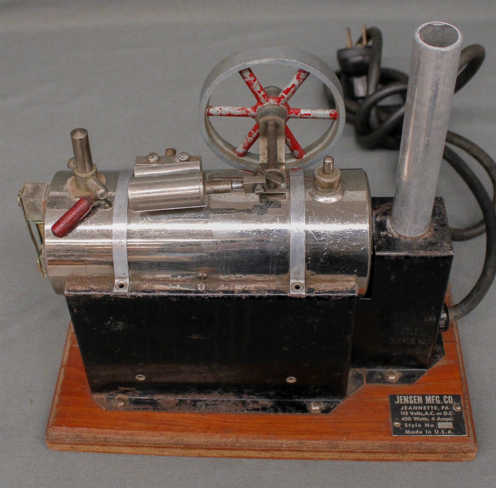 Jensen Electric Steam Engine #35 W/Original box | eBay