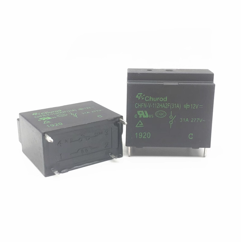 1PCS Churod CHFN-V-112HA2F 12VDC Electromagnetic Relay 4Pins 31A 277V ...