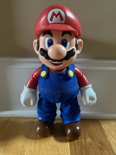 Nintendo It's Me Super Mario 12" Inch Talking Mario Big Figure 2020 ...