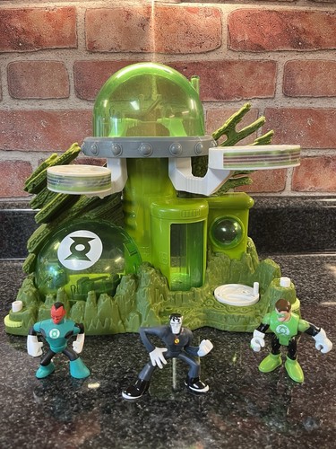 Imaginext Green Lantern play-set With 3 Figures | eBay