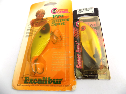 COTTON CORDELL JIMMY HOUSTON PRO SUPER & SUSPENDING SPOT - 2 LURES - # ...
