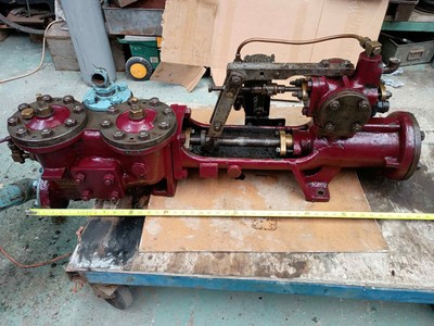 Live steam Weir horizontal steam boiler feedpump ex demonstration piece ...