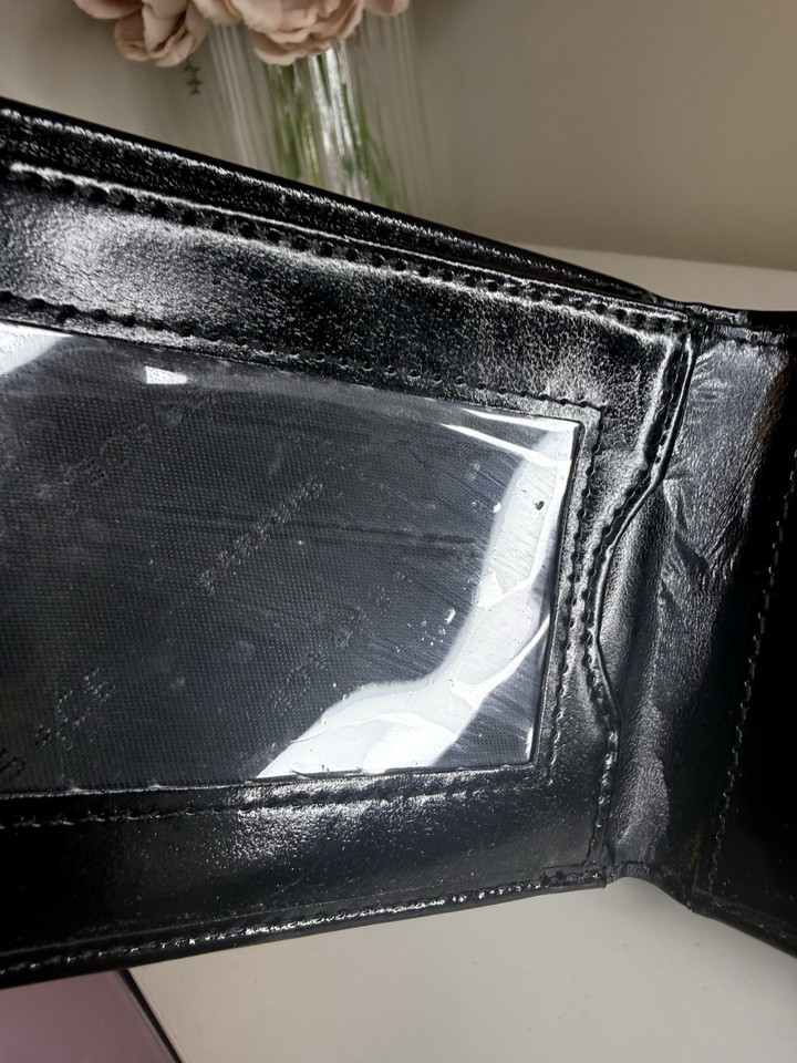 Versace Perfume Black Wallet | eBay UK