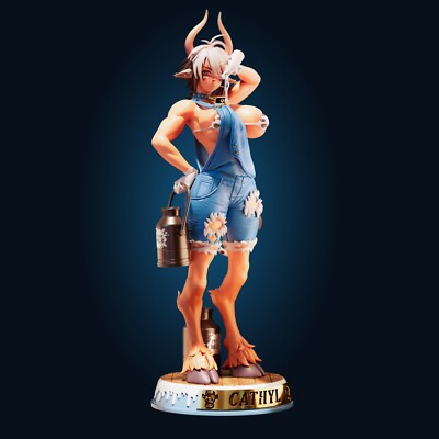 Cathyl | 3D Printed Figure | Painted or Model Kit | Designed by Officer ...