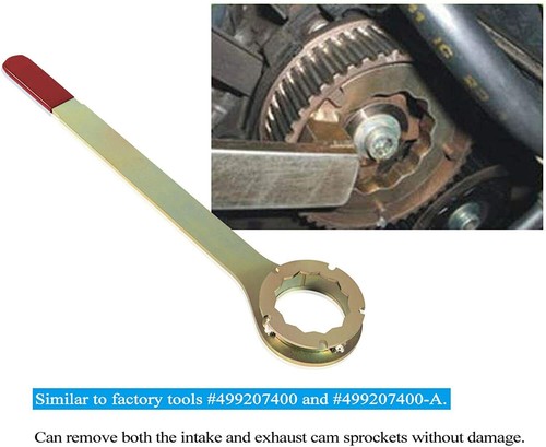 Intake/Exhaust Cam Sprocket Wrench Holder Kit Fit for Subaru Saab Cam ...