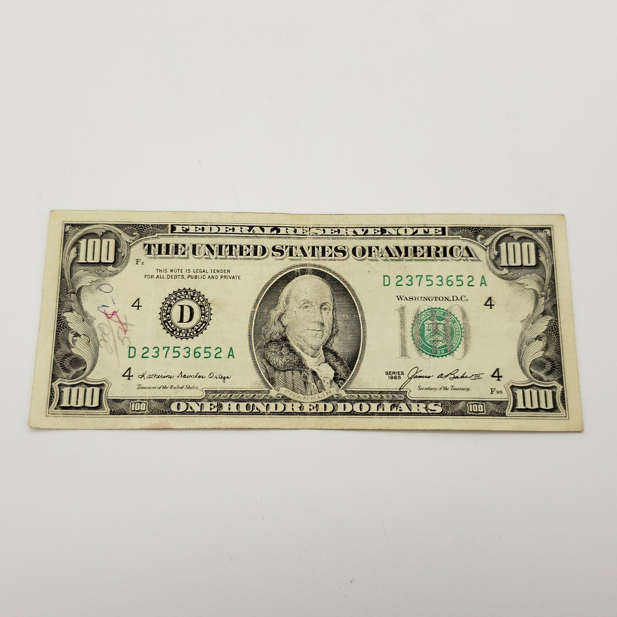 What Do The Old 100 Dollar Bills Look Like - Infoupdate.org