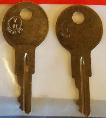 2 KEYS FOR 1393 Ademco, ADT, Honeywell, First Alert, Security Alarm ...
