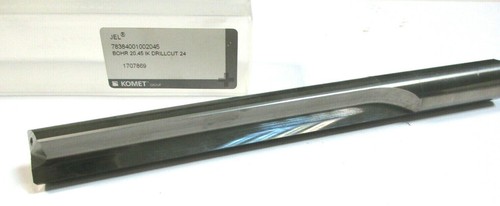 KOMET / JEL VHM Bohrer Senker 180° Ø20,45 ca. 6xD IK Drillmax24 Neu ...