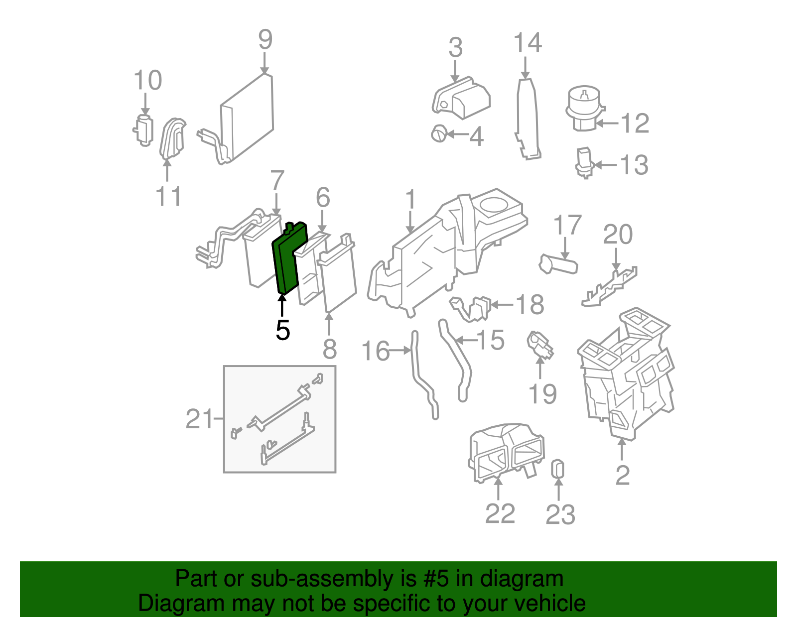 MERCEDES+Mercedes-Benz+OEM+10-15+E350-hvac+Heater+Core+2048300061 for ...