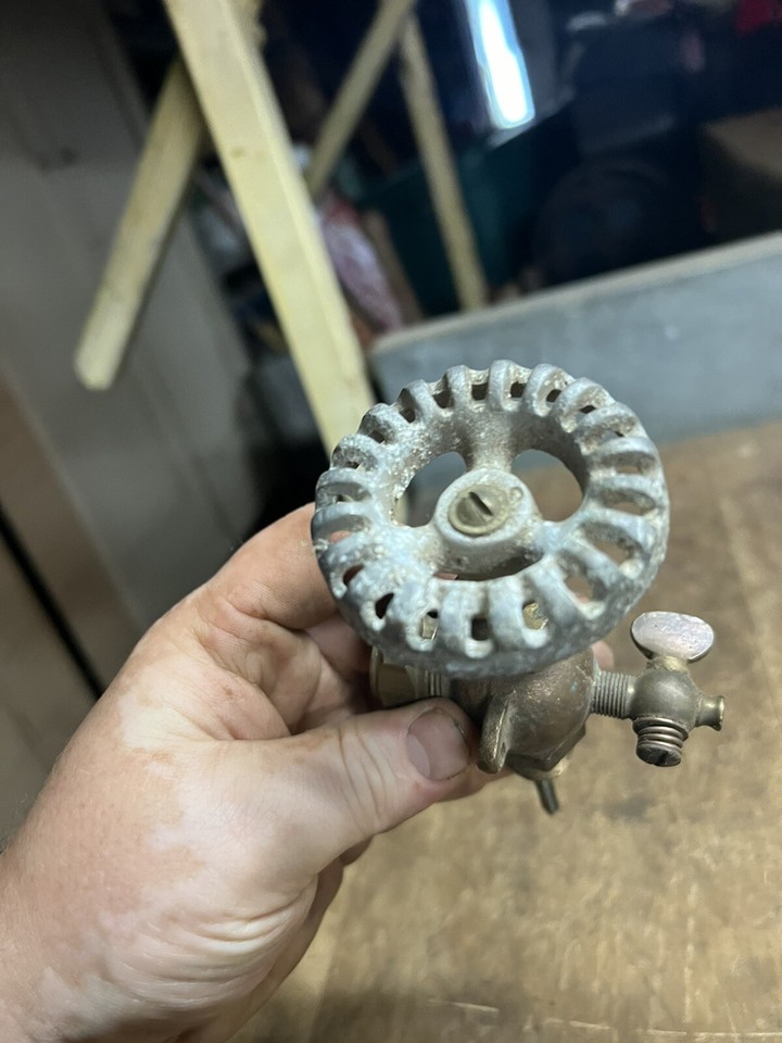 Vintage Old Train Locomotive Railroad RR Steam Boiler Ball Valve Brass ...