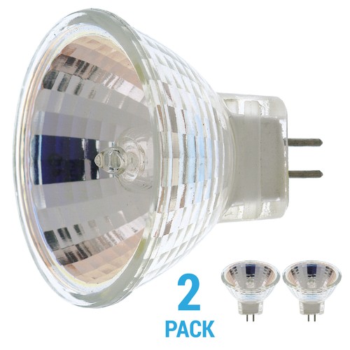 2 Pack 5W MR11 Bi-Pin 2-Pin GZ4 GU4 Base 12V Clear Narrow Spot 9° NSP No Lens | eBay
