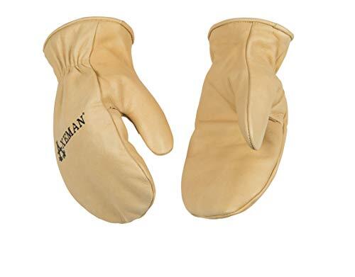 Kinco 1930-M Men's Axeman Lined Cowhide Mitten, Heat Keep Thermal ...