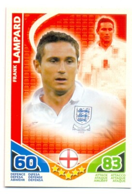 Topps Match Attax 2010 World Cup - England - Frank Lampard | eBay Australia