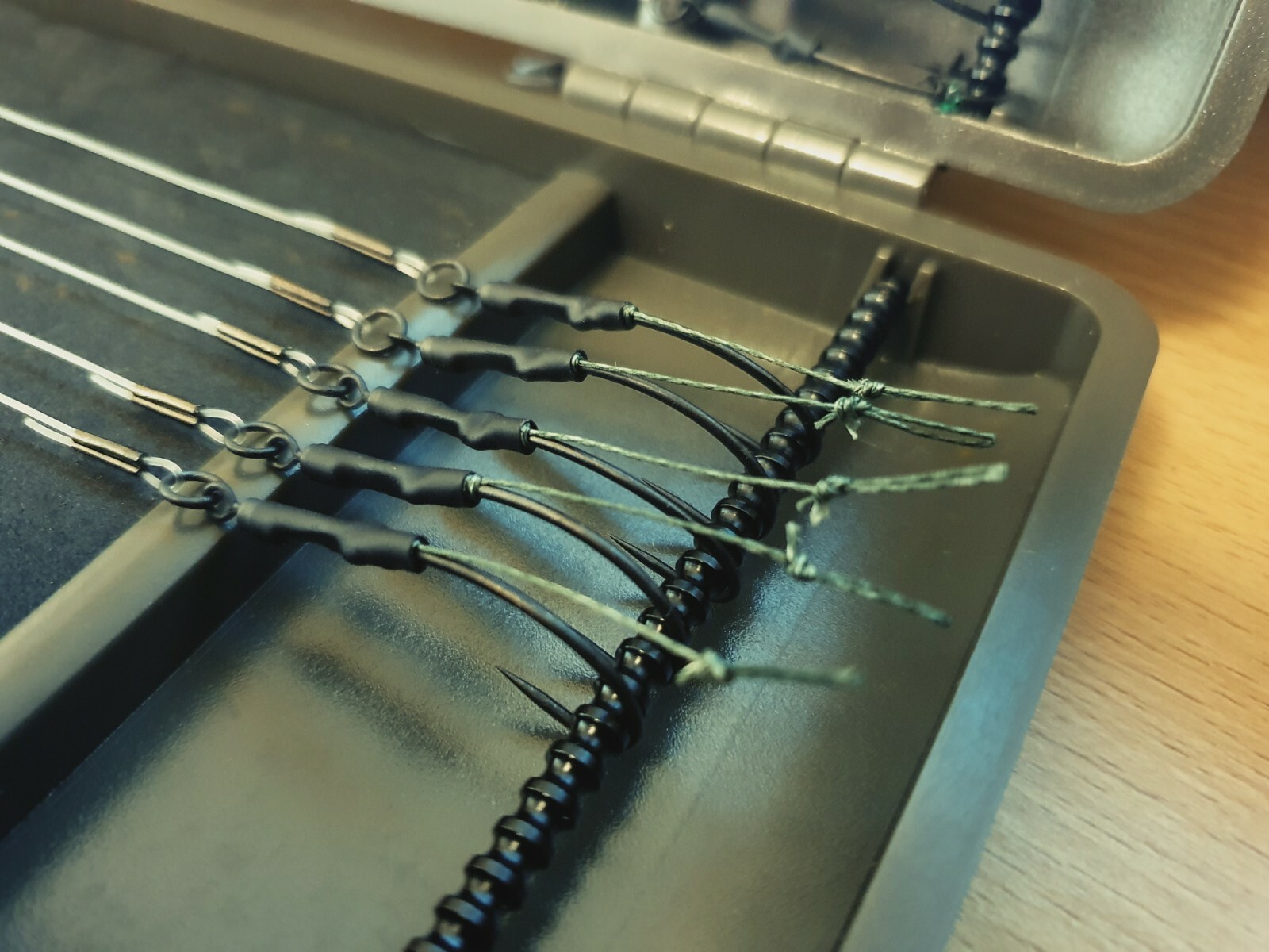 5 Korda Ronnie Hair Rigs / Amnesia Boom / Pre Tied Carp Rigs / Spinner ...