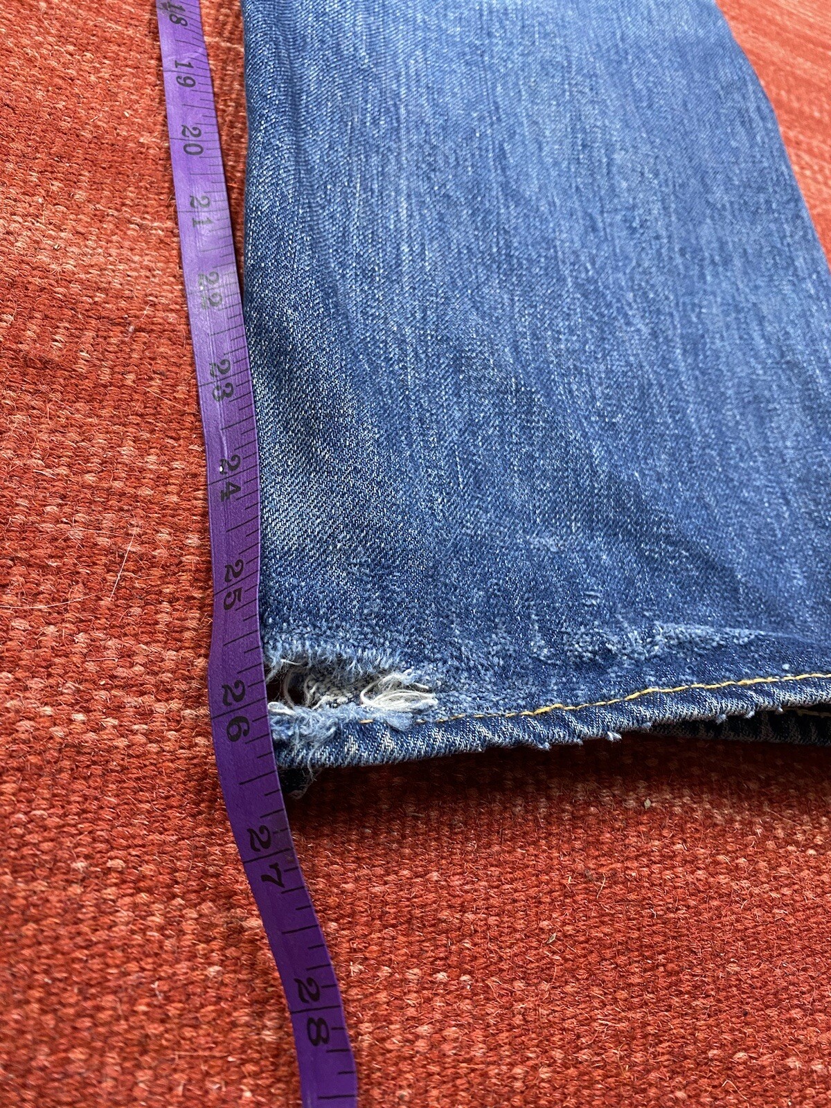 VTG 40s 50s Levis Big E Hidden Rivet Selvedge 501xx D… - Gem