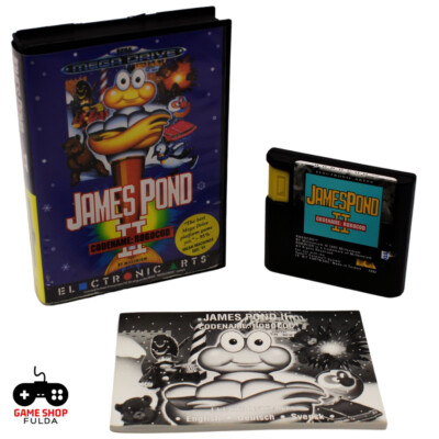 Sega Mega Drive | James Pond - Codename Robocod 2 | eBay.de
