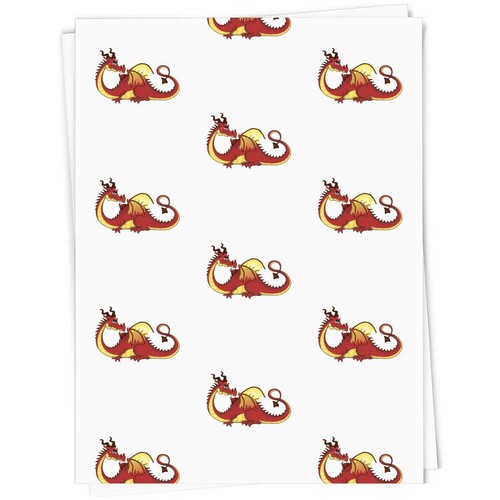 'Red Dragon' Gift Wrap / Wrapping Paper / Gift Tags (GI019497) | eBay