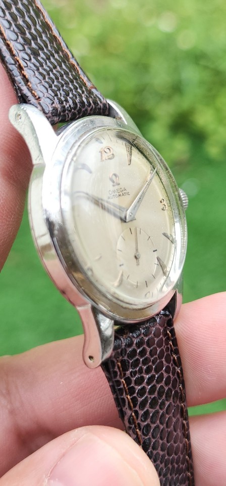 Vintage Omega Ref 2576 11 Automatic Bumper Cal 342 Men's Stainless ...