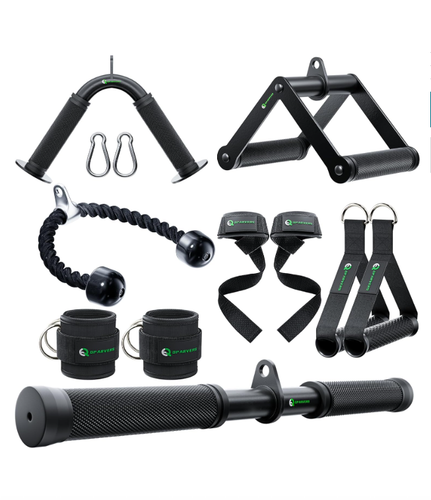 LAT Pulldown Cable Attachments – Home Gym Cable Machine Accessories | eBay