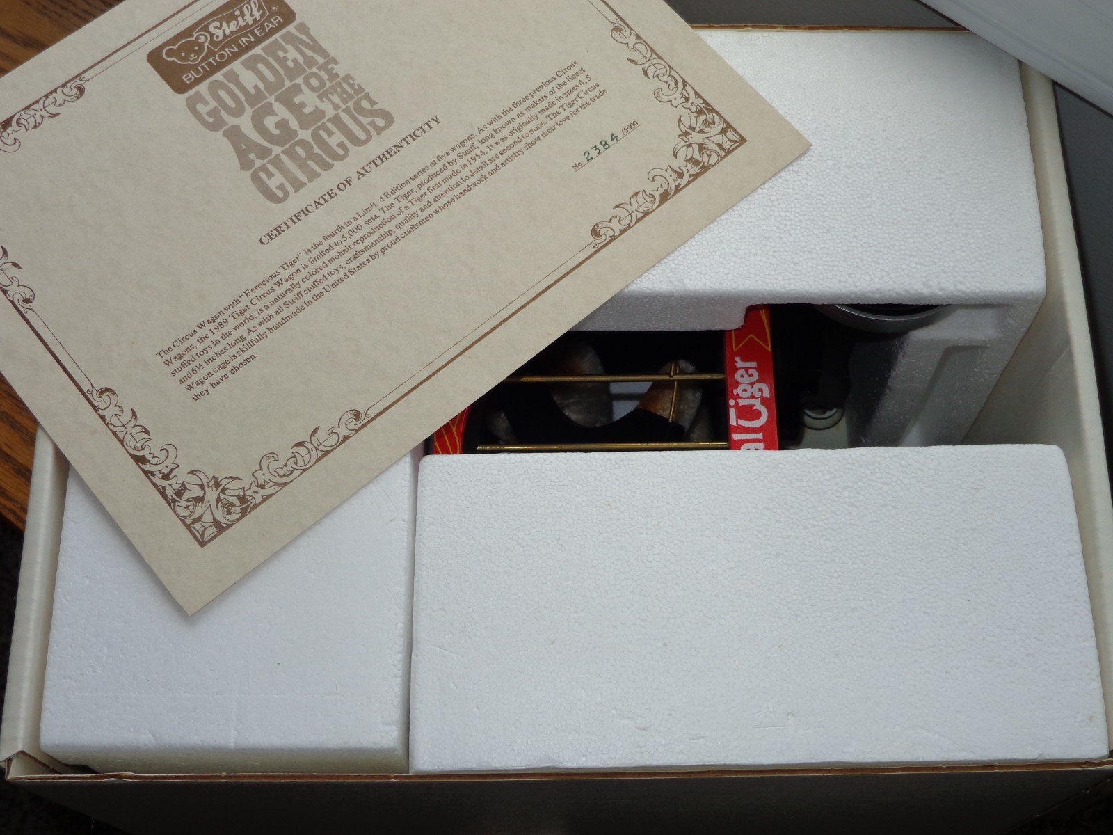 Unused Steiff Golden Age of Circus Wagon Train Limited Edition in Boxes ...