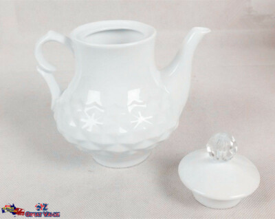1000cc Tea Pot Kitchen Home Coffee White teapot Collectable Gift | eBay ...