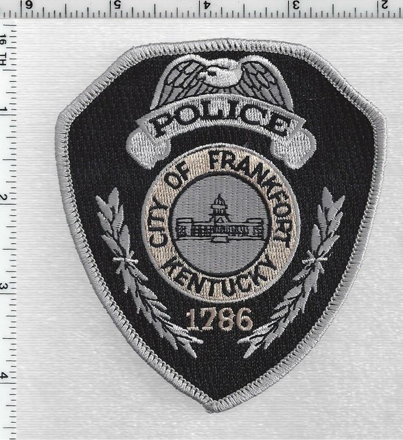 Frankfort Police (Kentucky) 3rd Issue Shoulder Patch | eBay
