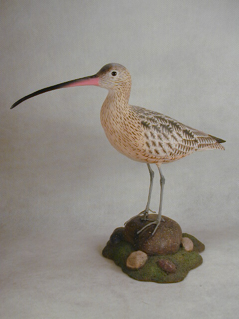 Long-billed Curlew Original Bird Wood Carving | eBay
