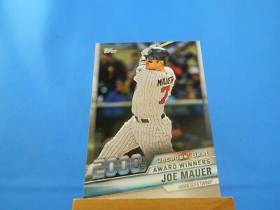 Joe Mauer Topps 2020 Decades Best 2000s | eBay