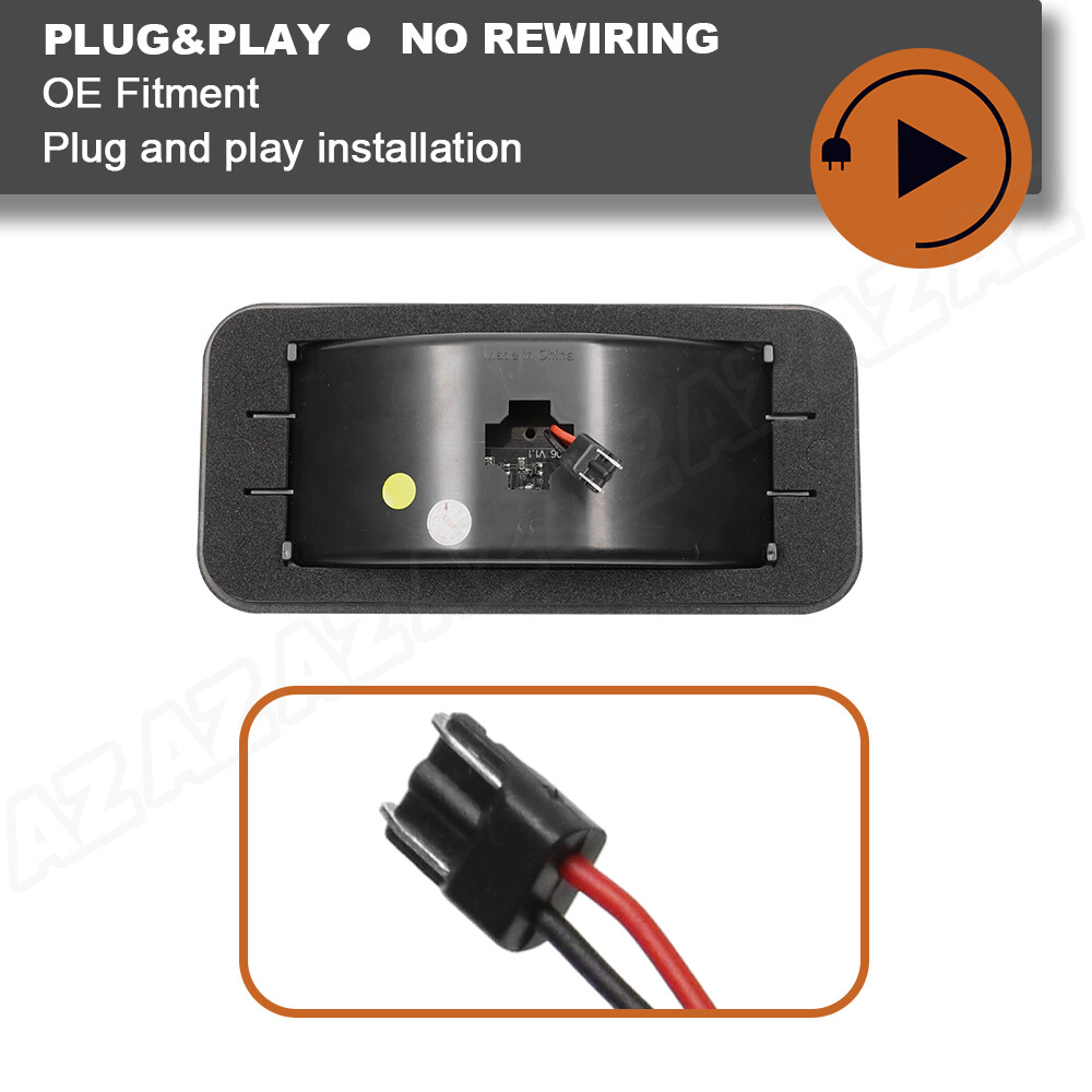 LED Side Marker Light Lamp For 85-95 Chevy G10 G20 GMC G1500 G2500 Van ...