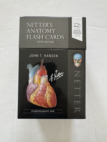 Netter's Anatomy Flash Cards 5th Edition John T. Hansen Frank Netter | eBay