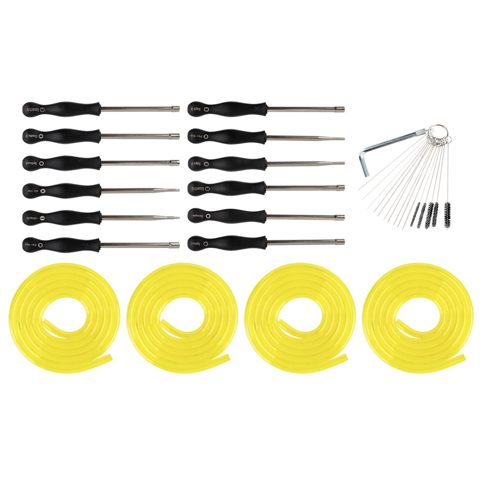 12 PCS Carburetor Adjustment Tool Carb Adjust Kit Fit Walbro Carburetor ...