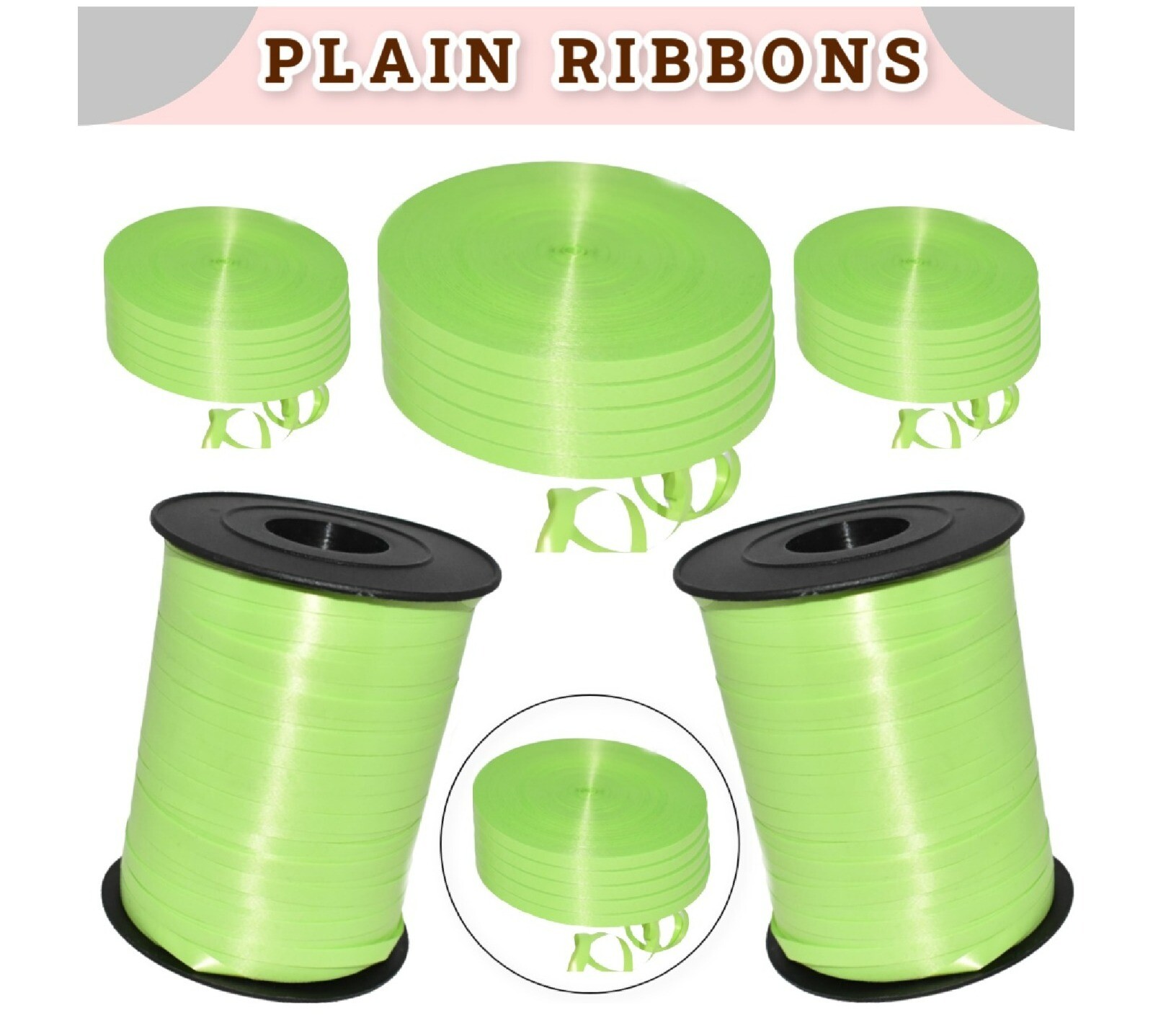 CURLING RIBBON Birthday Party DECOR String BALLOON WEIGHTS Latex Helium ...