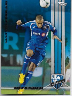 2013 Topps BLUE MATTEO FERRARI Bari Parma Everton Genoa MLS Montreal ...