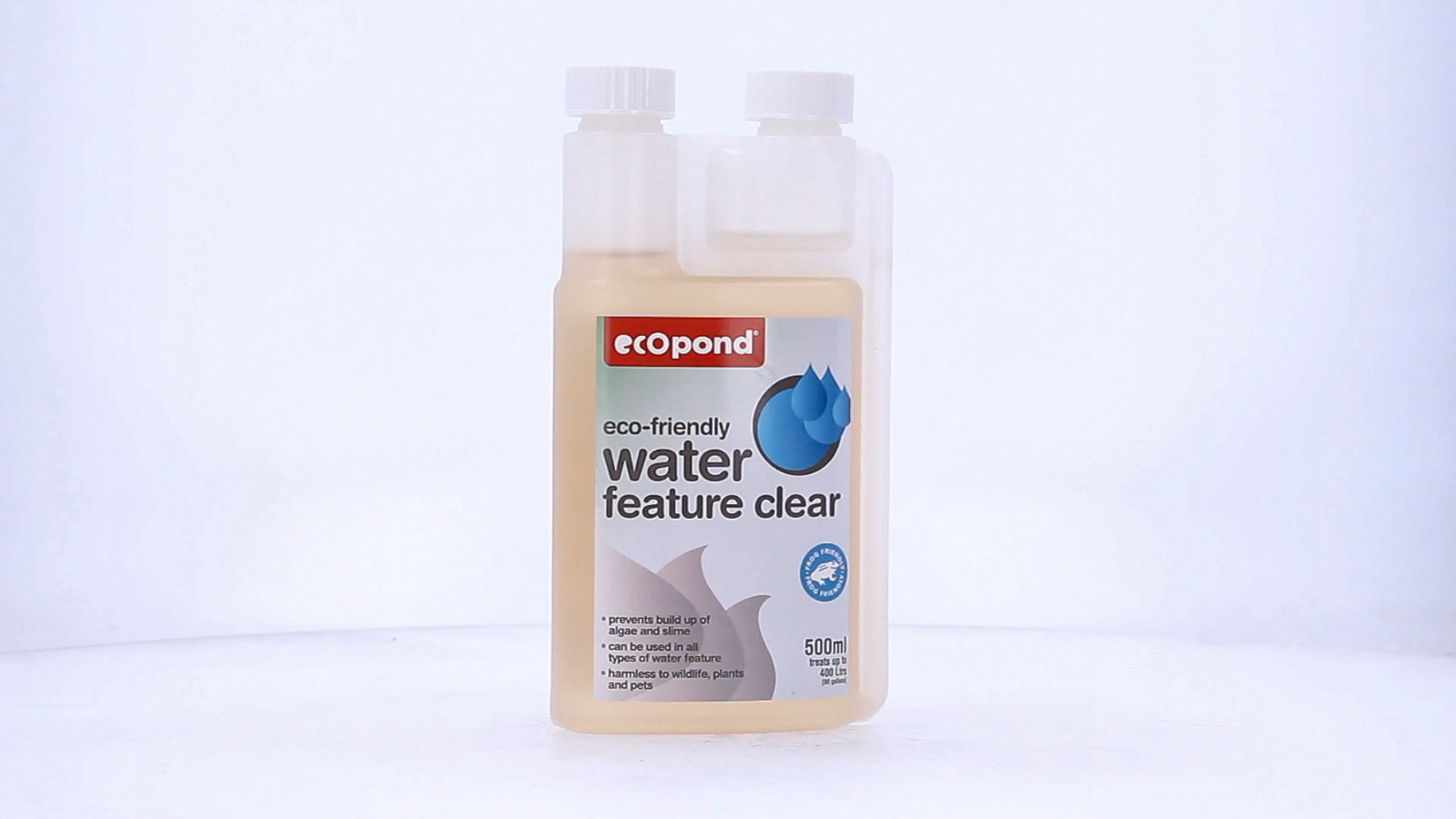 Ecopond Water Feature Cleaner Prevents Algae & Slime Build-Up Garden ...