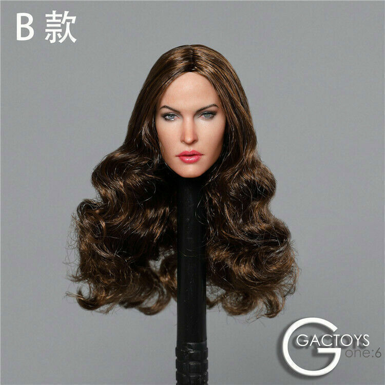 GACTOYS 1/6 Female Megan Head Sculpt Carved F 12" Ph TBL Figure Body ...